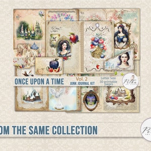 Digital Scrapbook Paper, Vol. 2 Vintage Fairy Tale Scrapbooking Paper ...