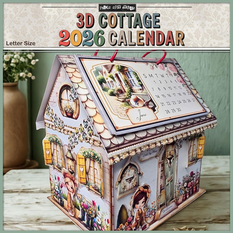 2026 Calendar Mini Art - Etsy UK