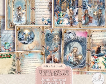 Watercolor Winter Fairies Clipart PNG Images Transparent - Etsy