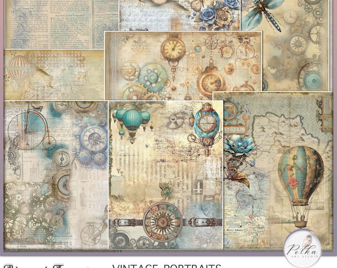 Primitive Grungy Set of 1 Handmade Grungy Scrap Paper Note Pad 2 Blank ...