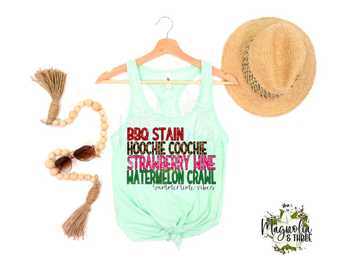Original Designer BBQ Stain Hoochie Coochie Strawberry Wine - Etsy
