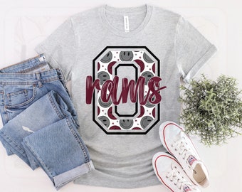 Owasso Rams Png - Etsy