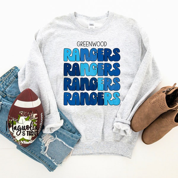 Greenwood Rangers Svg - Etsy