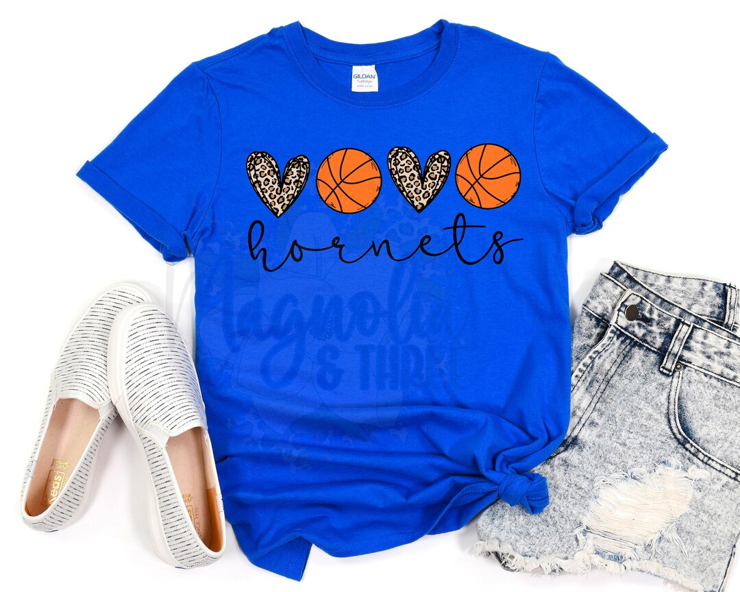 High School Team Spirit Hornets Basketball Hearts Png - Etsy