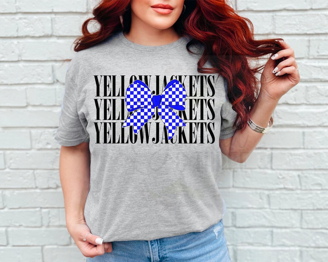 School Spirit Blue and White Checkered Coquette Bow Png - Etsy