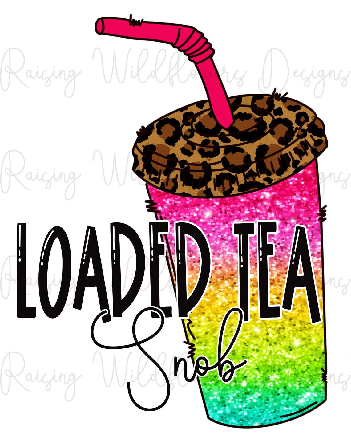 Loaded Tea Png | Etsy
