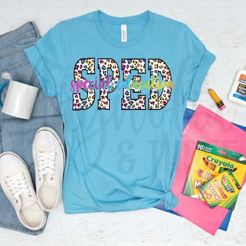 Sped Squad Svg Png Eps Pdf Files Special Education Svg - Etsy