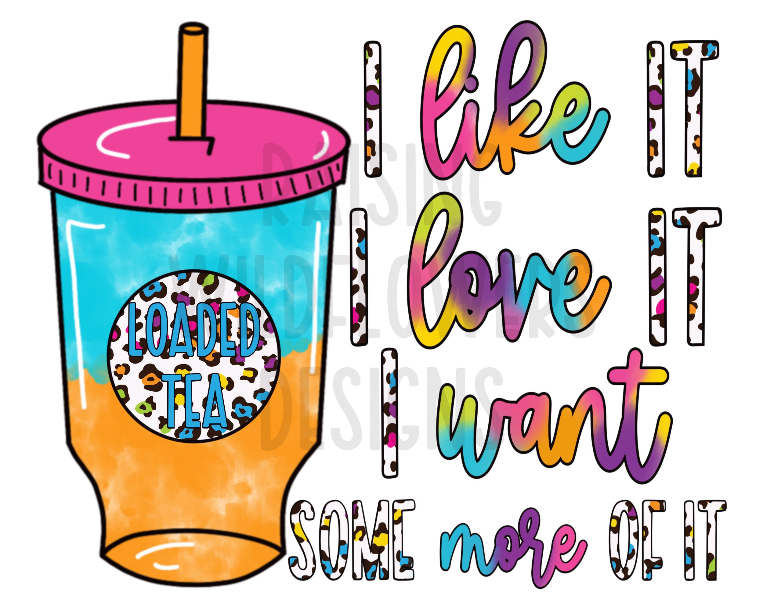 Loaded tea png | Etsy