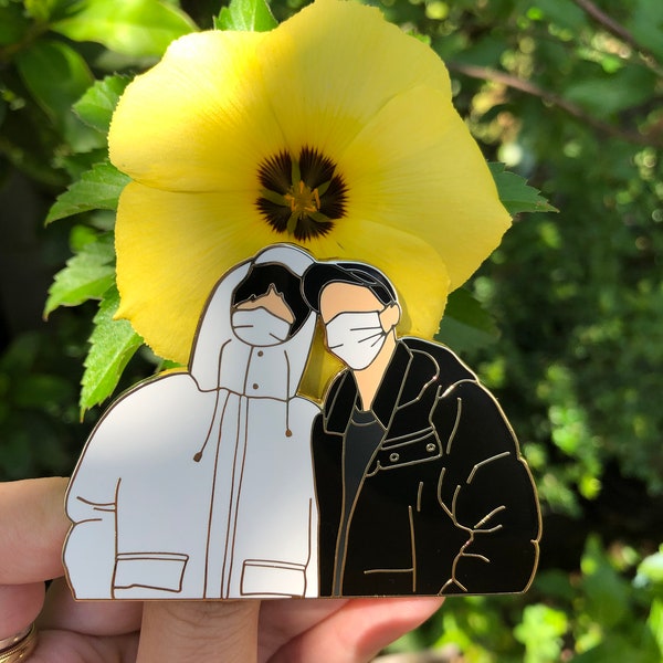 Bts Enamel Pin - Etsy