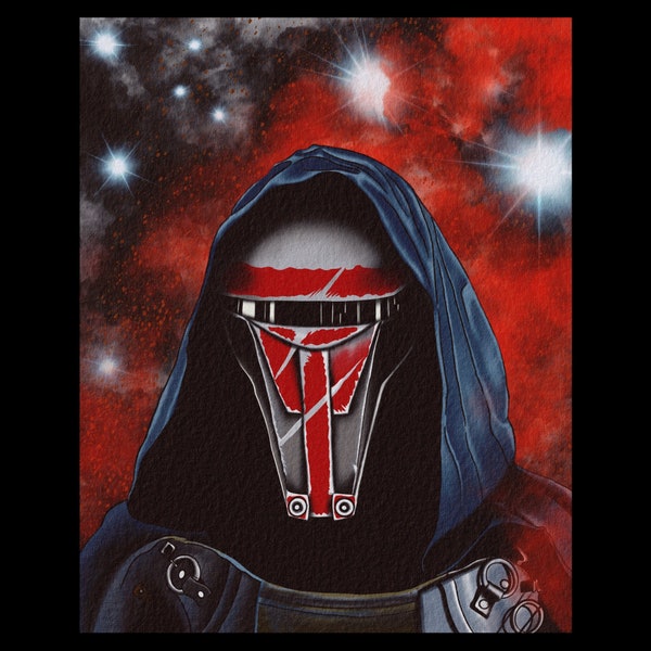 Darth Revan Mask - Etsy