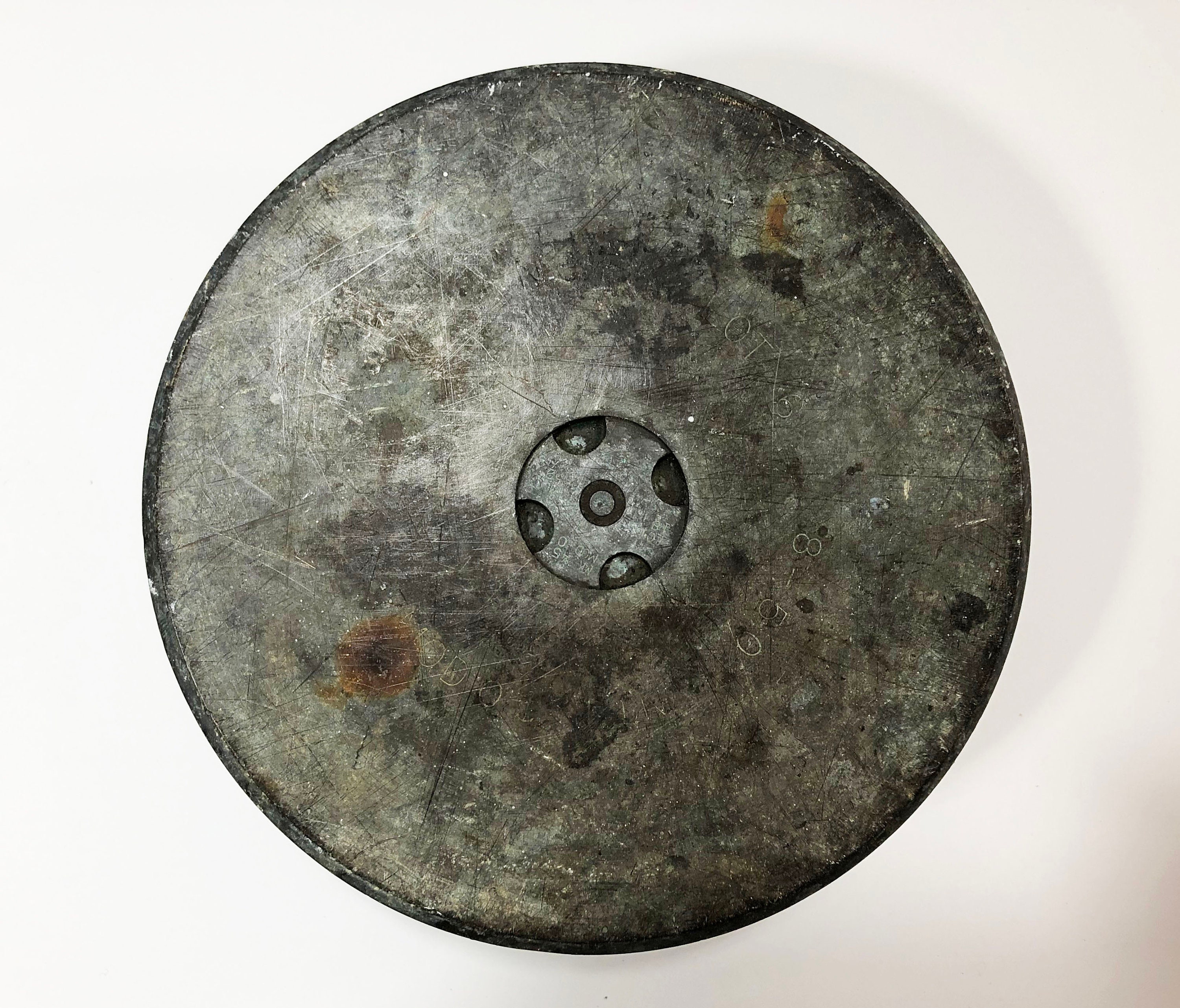 U.S. Naval Artillery Shell Heavy Duty Metal Ashtray 5 Lbs. 6 Oz. 143 Mm ...