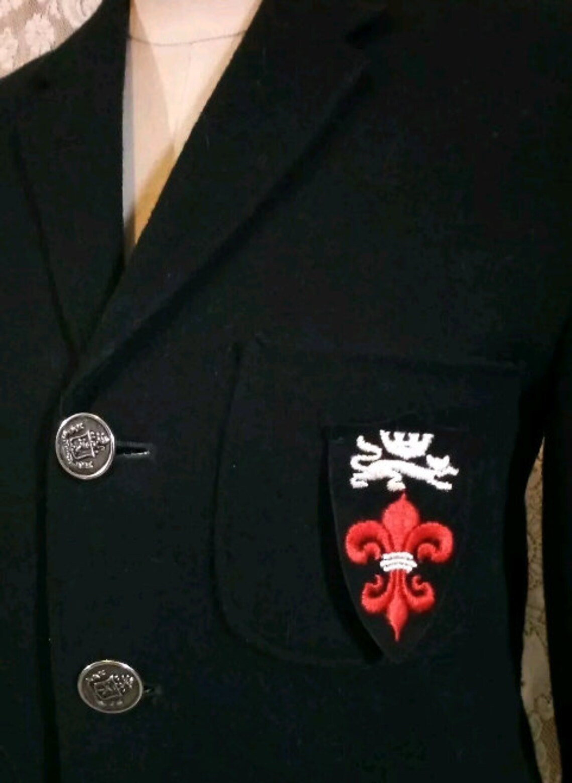 Vintage 60s Sears Quality Tailored School Boy Uniform Jacket W/ Red ...