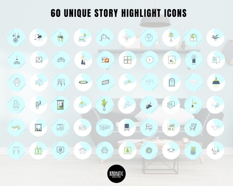 Interior Designer Instagram Highlight Icons, Professional Instagram ...