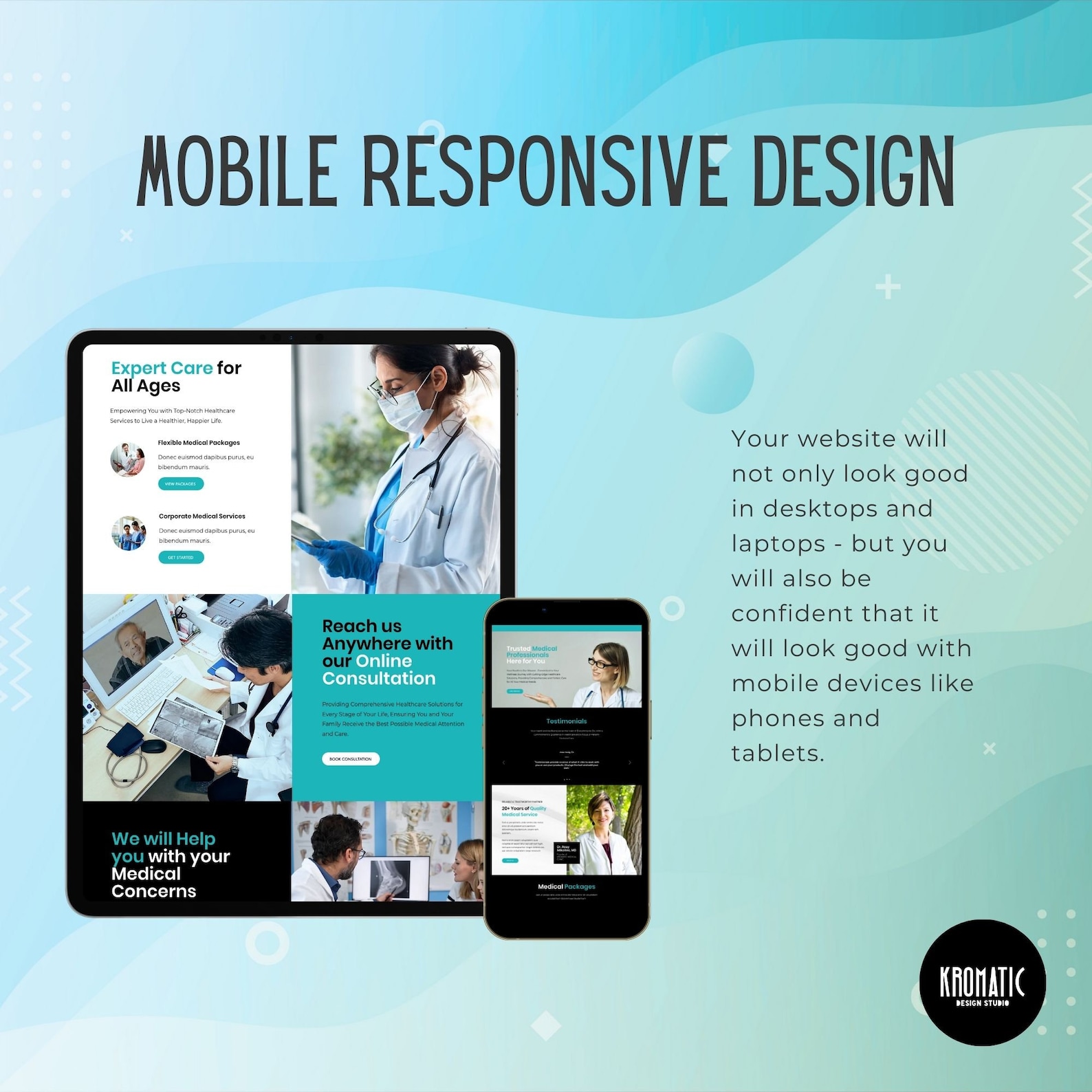 Medical Clinic Wix Website Template: Healthcare Facility Design - Etsy