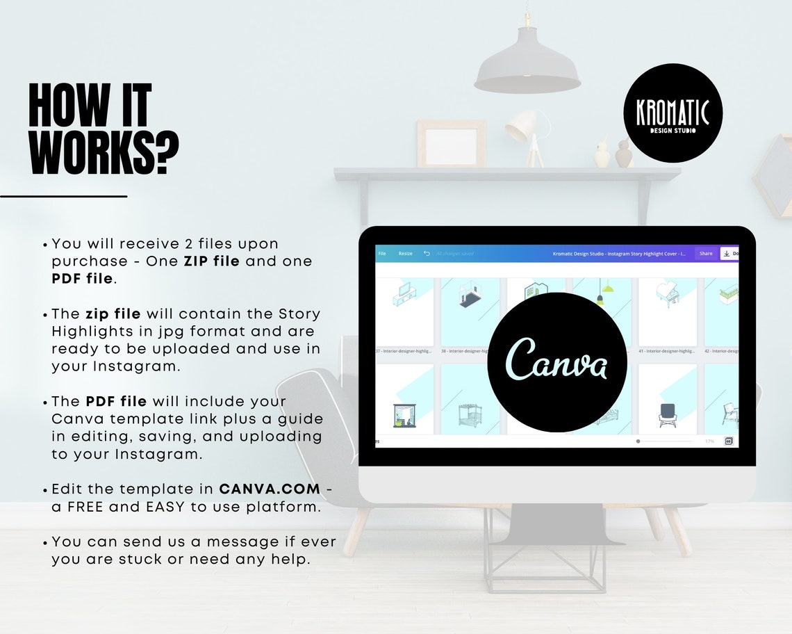 Interior Designer Instagram Highlight Icons, Professional Instagram ...