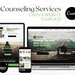 Counseling Canva Website Template, Therapist Landing Page Design ...