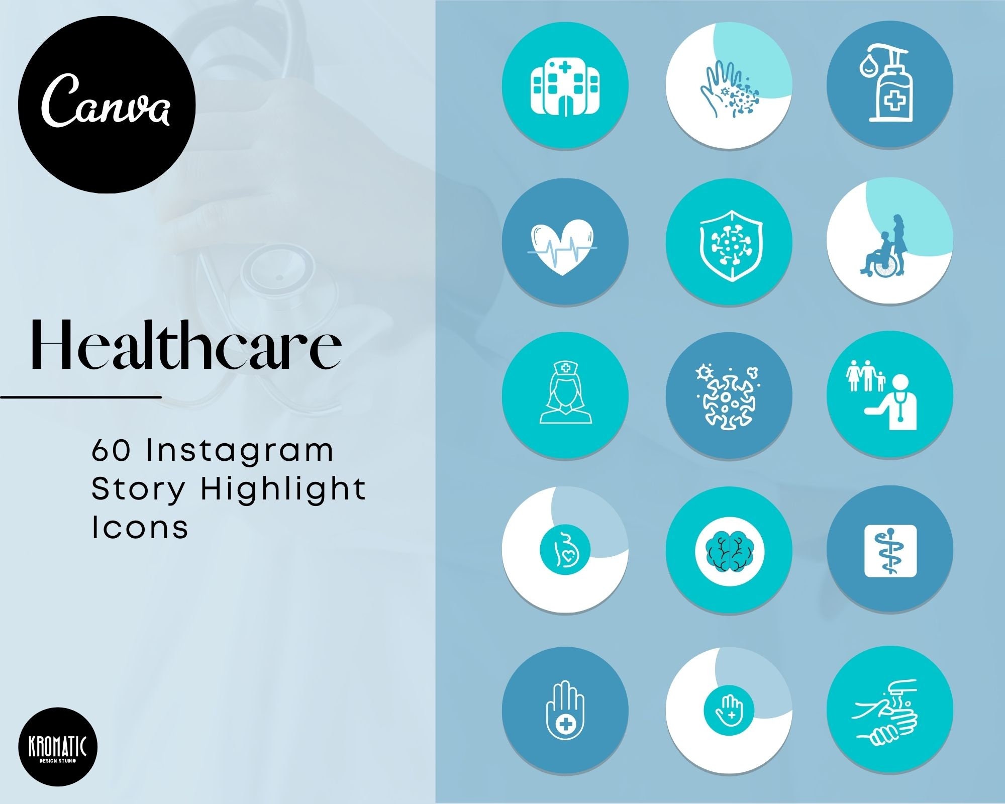 Medical Highlight Icons for Instagram, Medical Instagram Icons ...