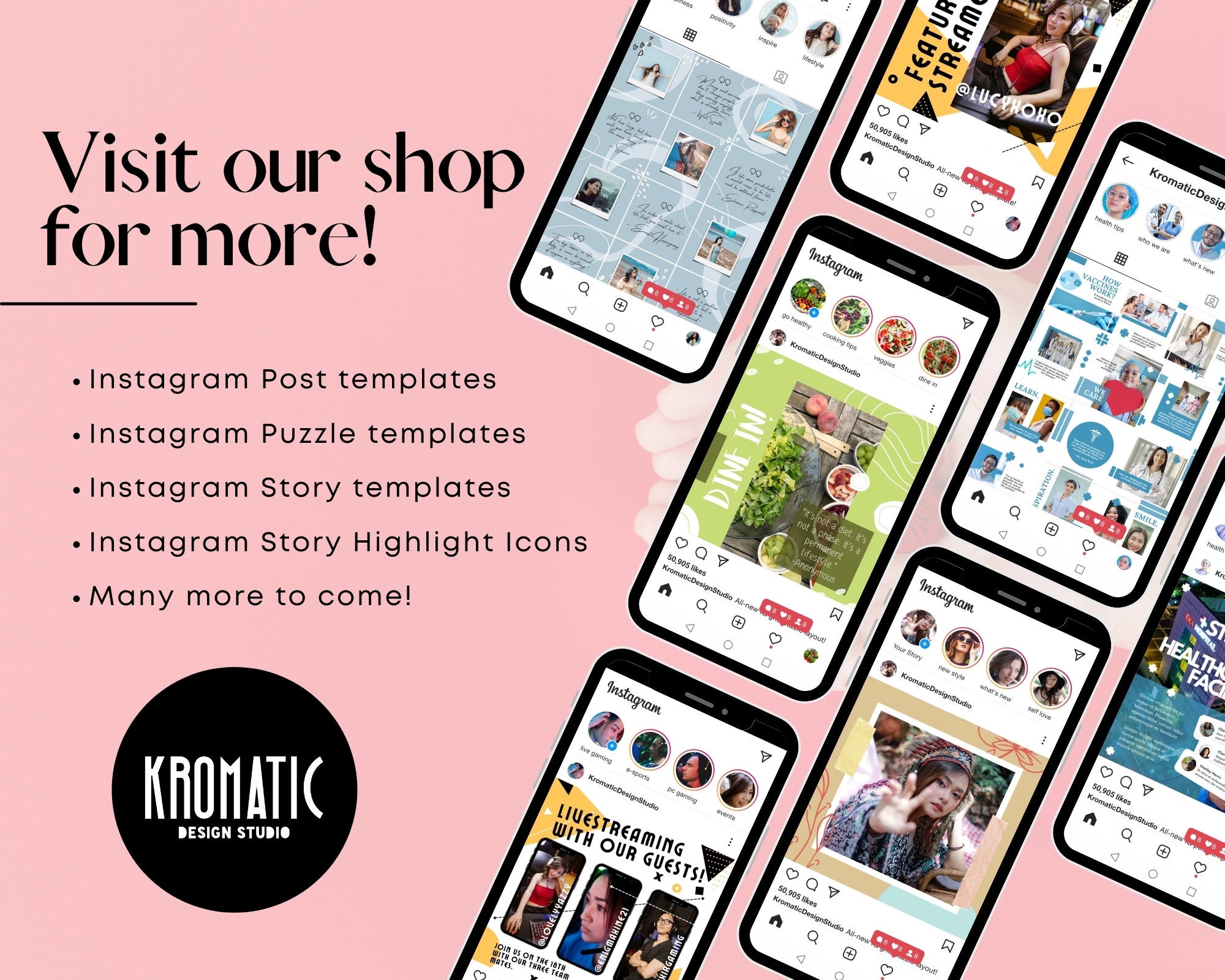 50 Red Instagram Post Templates for Canva Social Media Post - Etsy