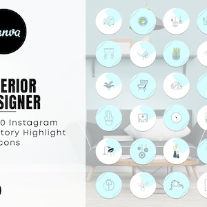 Interior Designer Instagram Highlight Icons, Professional Instagram ...