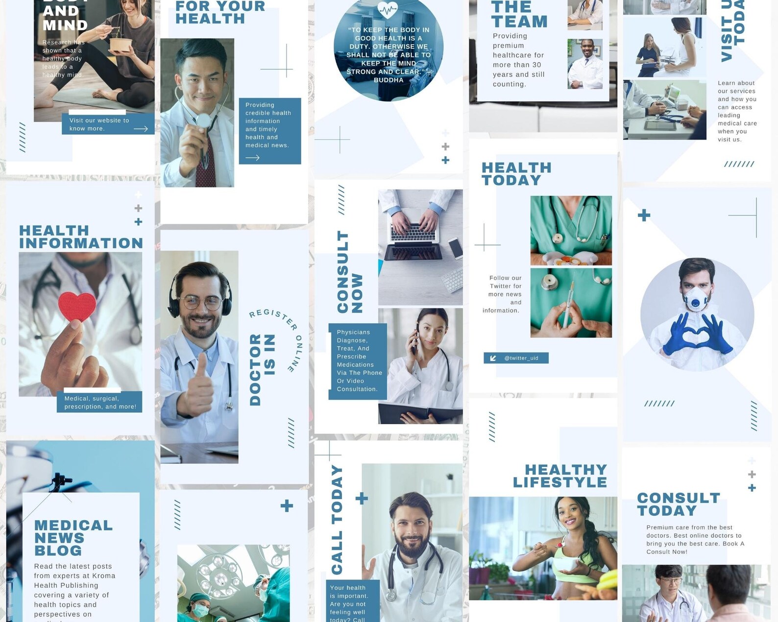50 Instagram Story Templates, Medical Doctor Instagram Template ...