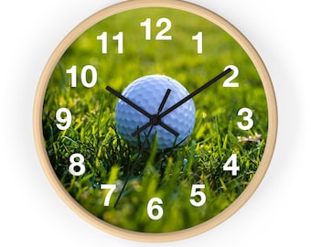 The Game Golf Clock - Etsy