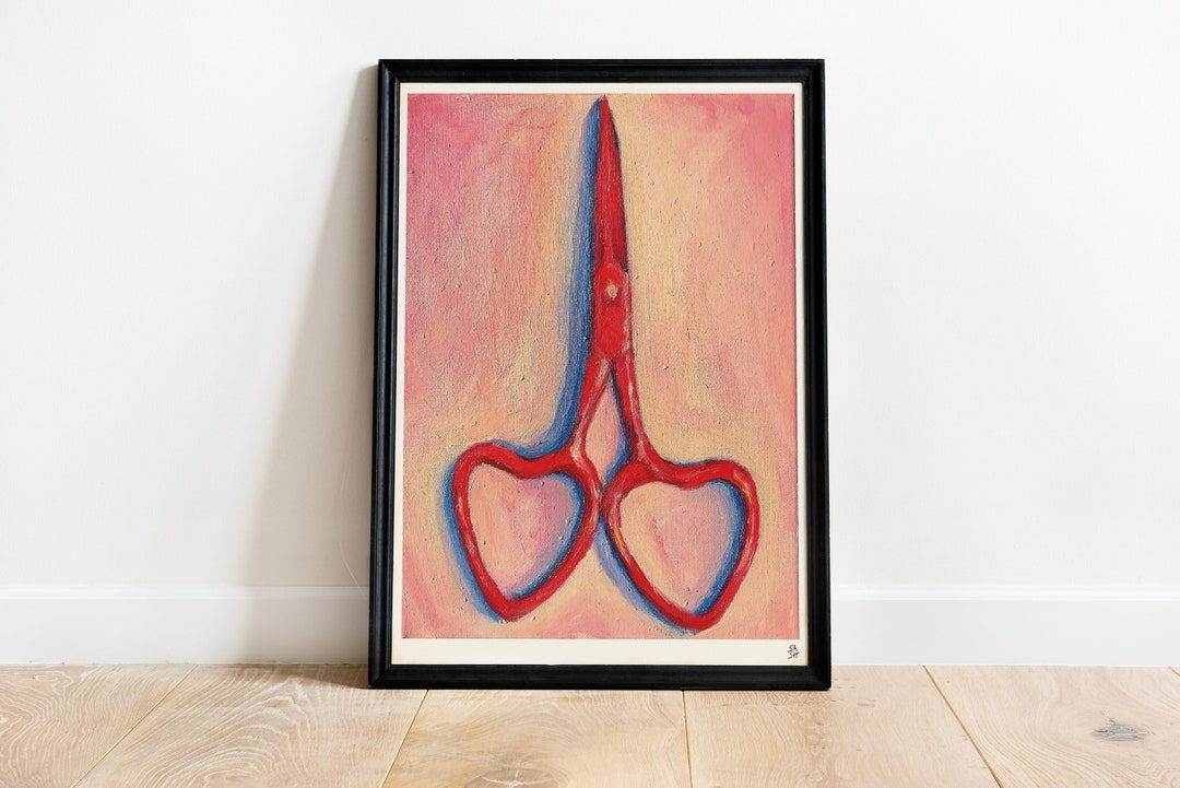 Scissoring Fine Art Print 8 5 X 11 13x19 Etsy