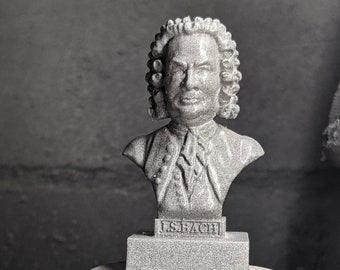 Johann Sebastian Bach Bust 35 Cm Bust Busts With Personality - Etsy