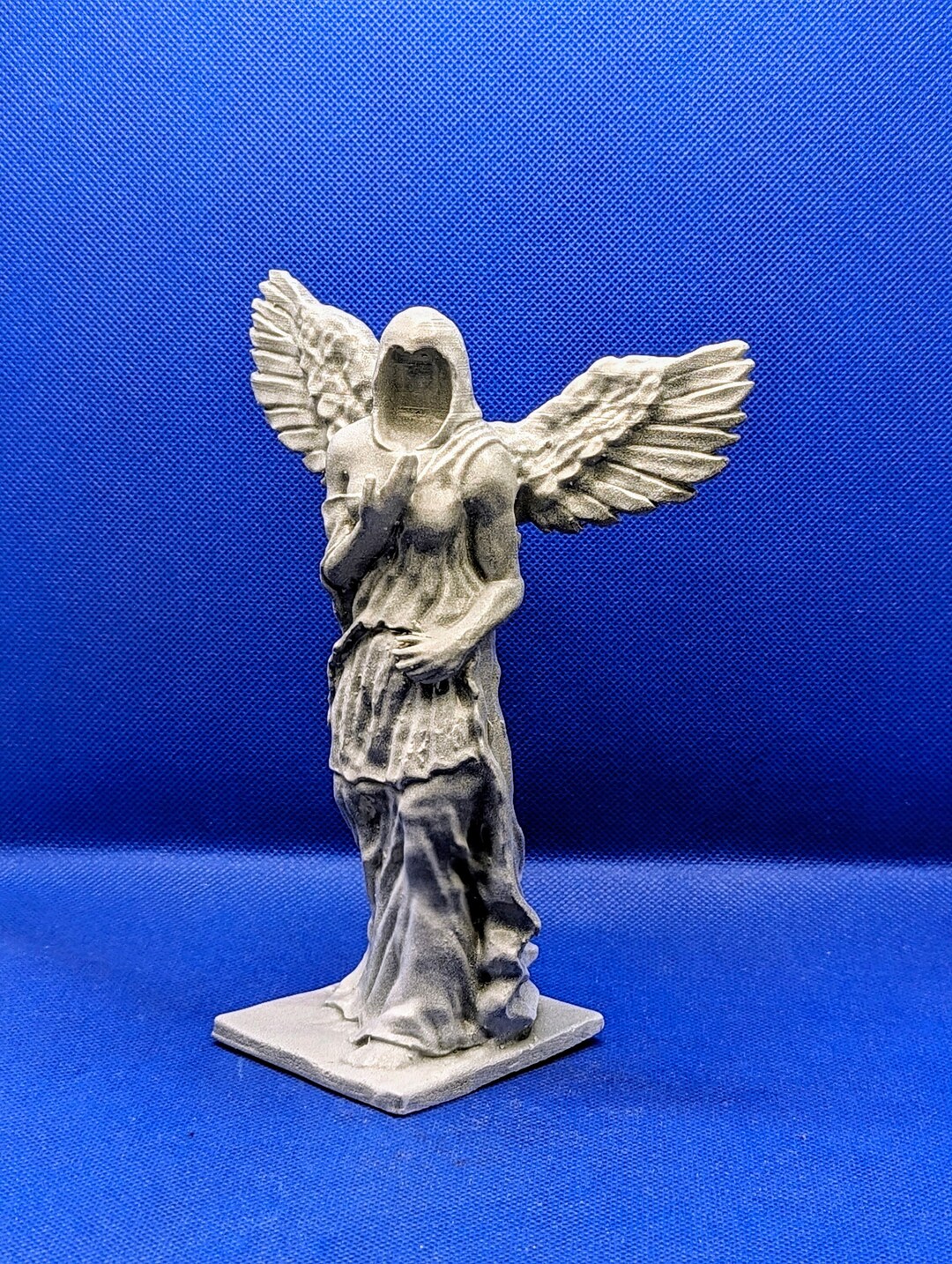 Faceless Archangel/angel Figure Without Face With Angel Wings. 3D ...