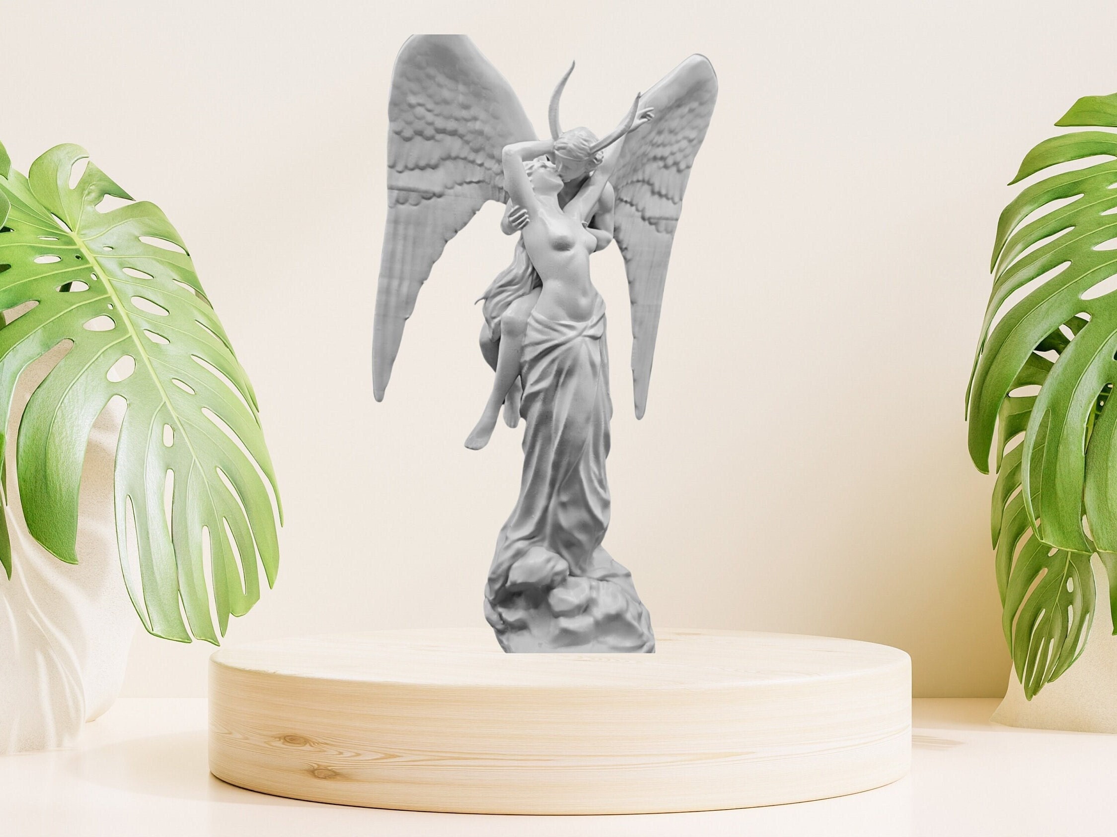 Gothic Home Decor Baphomet Lilith Statue Gothic Decoration Lucifer ...