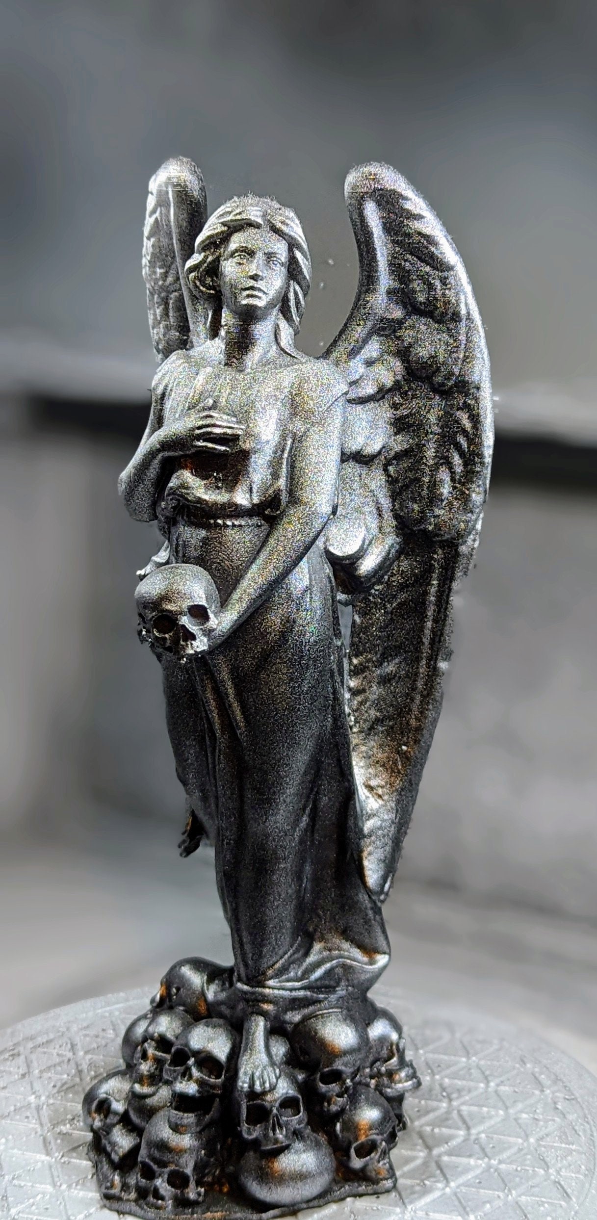 Angel of Death Statue Gothic Halloween Decoration - Etsy
