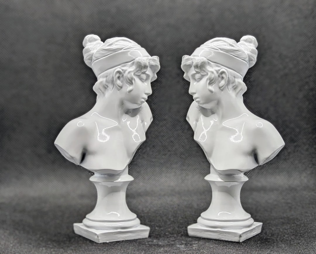 Sappho Bust Twin Statue Minimalist Home Decor Home Accessory - Etsy