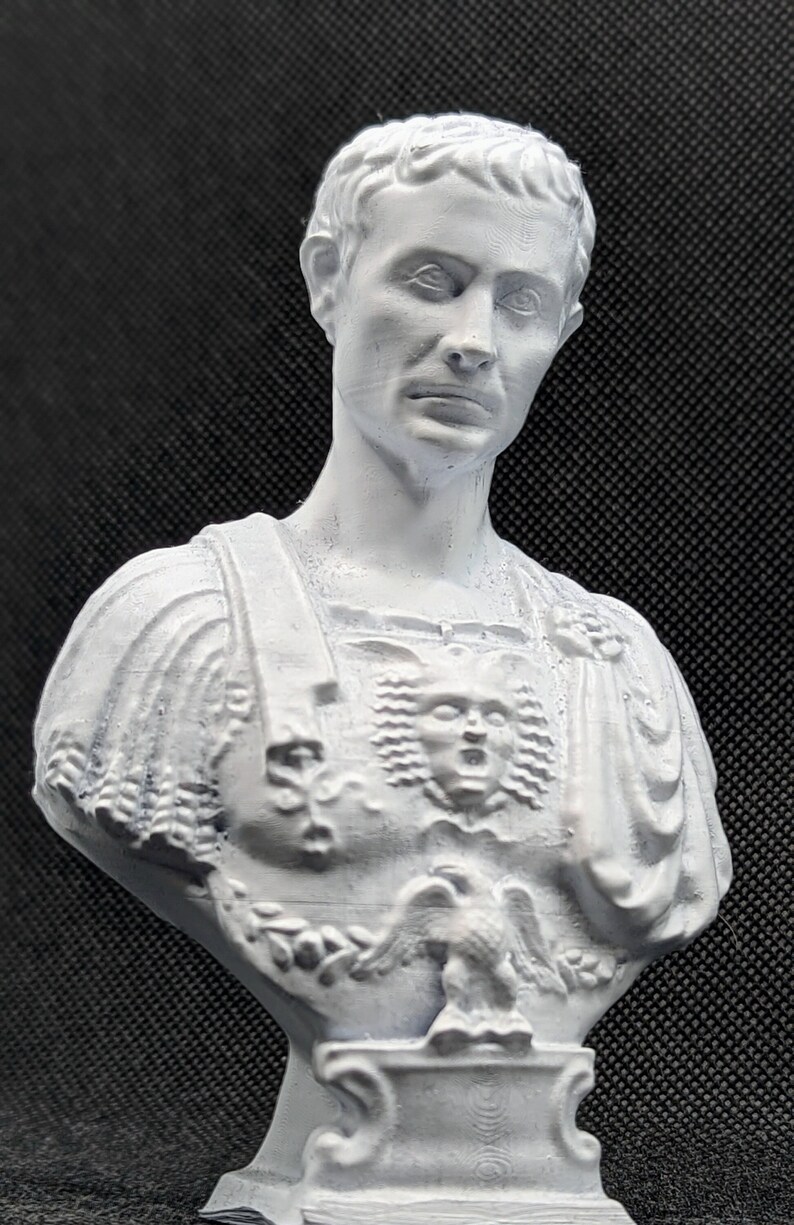 Julius Caesar Bust Ancient Rome Emperor Bust Home Decoration - Etsy