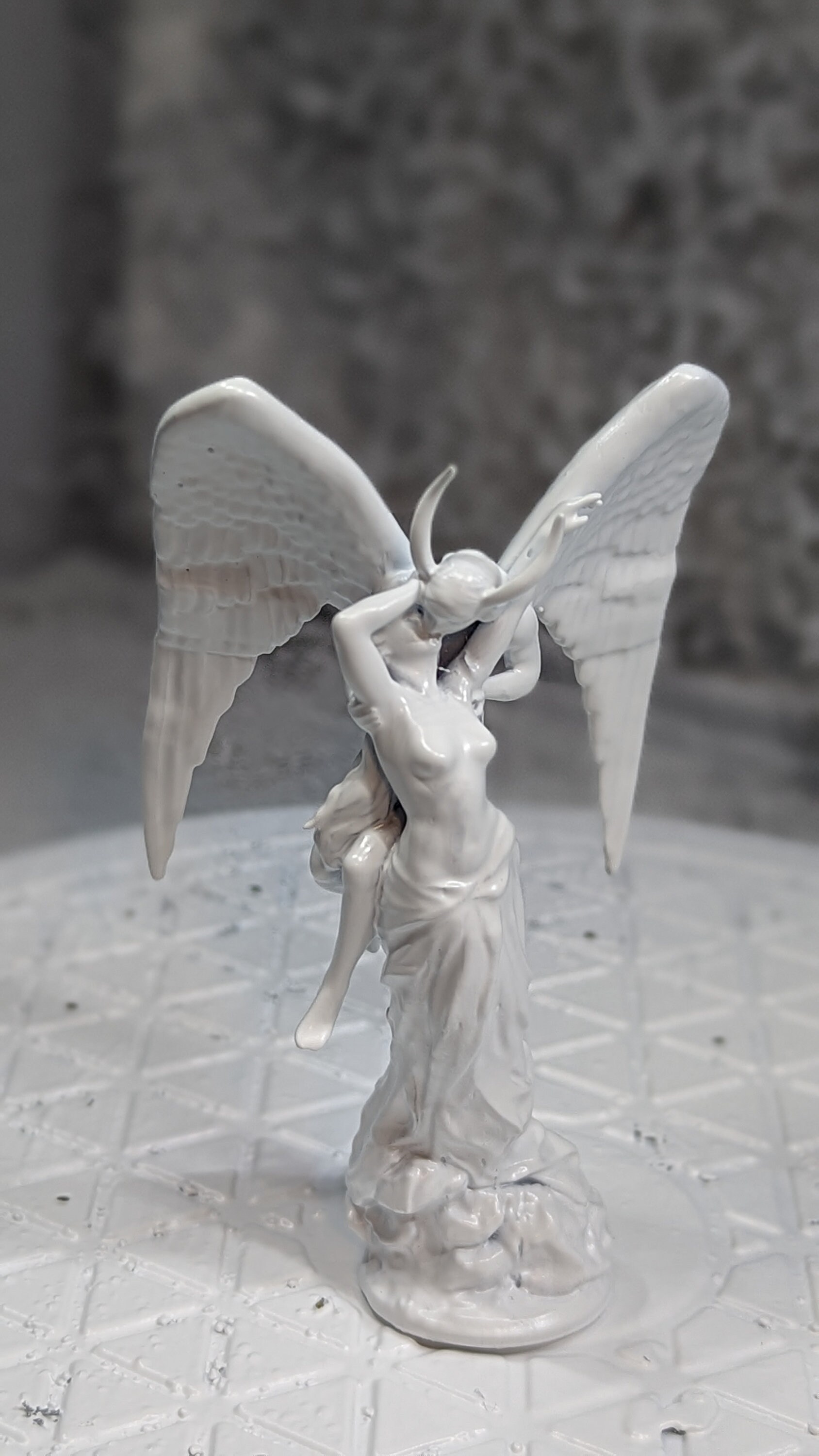 Baphomet Lilith Statue Gothic Halloween Decoration - Etsy UK