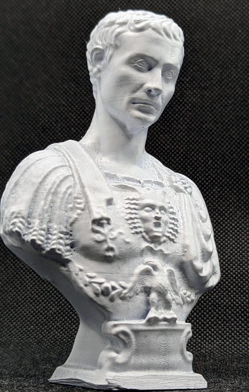 Julius Caesar Bust Ancient Rome Emperor Bust Home Decoration - Etsy