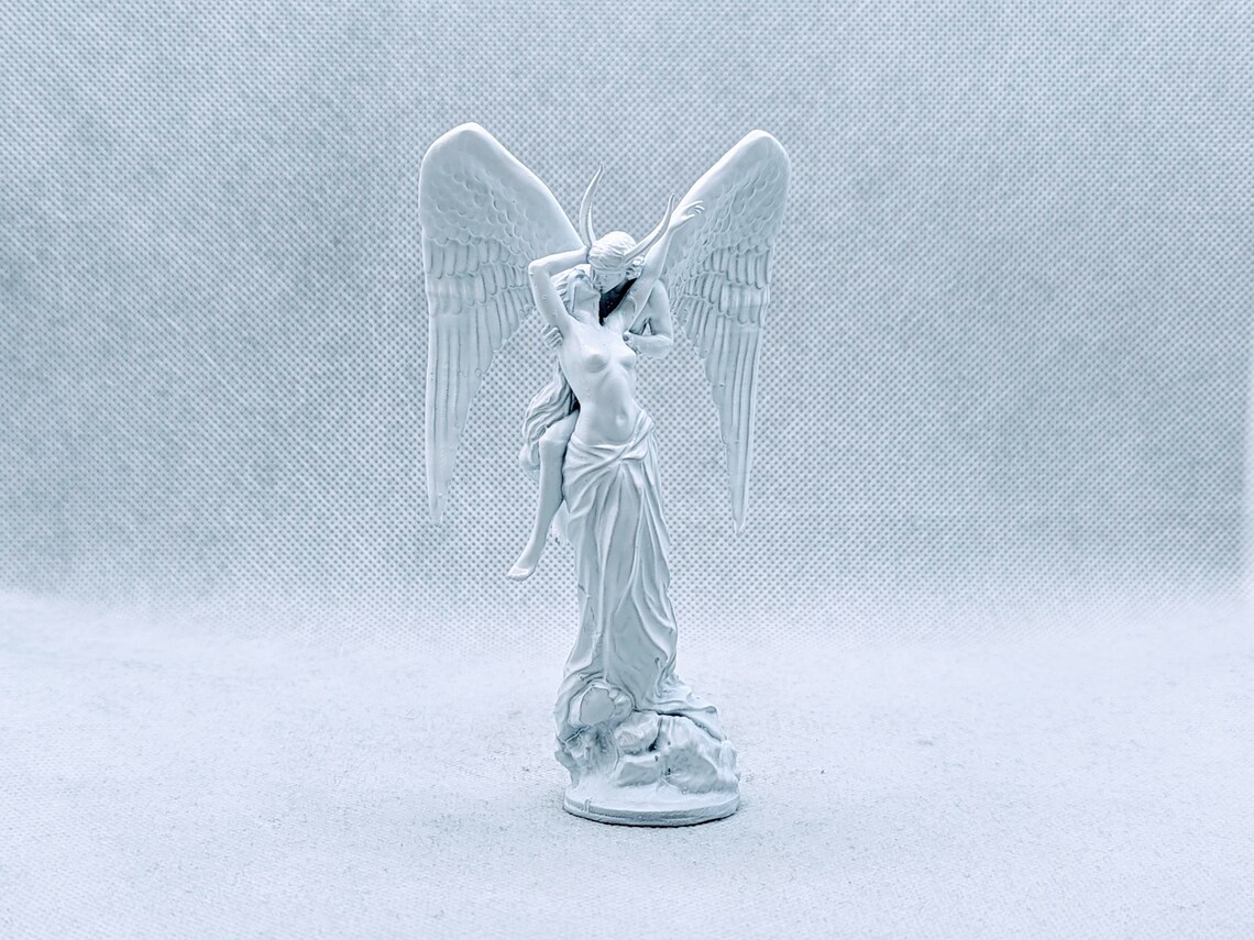 Fantasy Figure Gothic Living Deco Devil and Angel Satan - Etsy