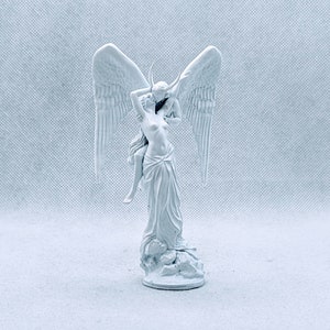 Fantasy Figure Gothic Home Decor Devil and Angel Satan Archangel ...