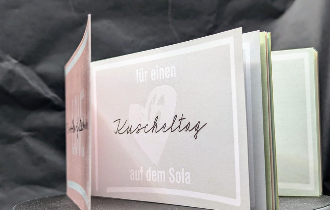 Voucher Booklet Gift for Your Girlfriend on Her Birthday or for Your ...