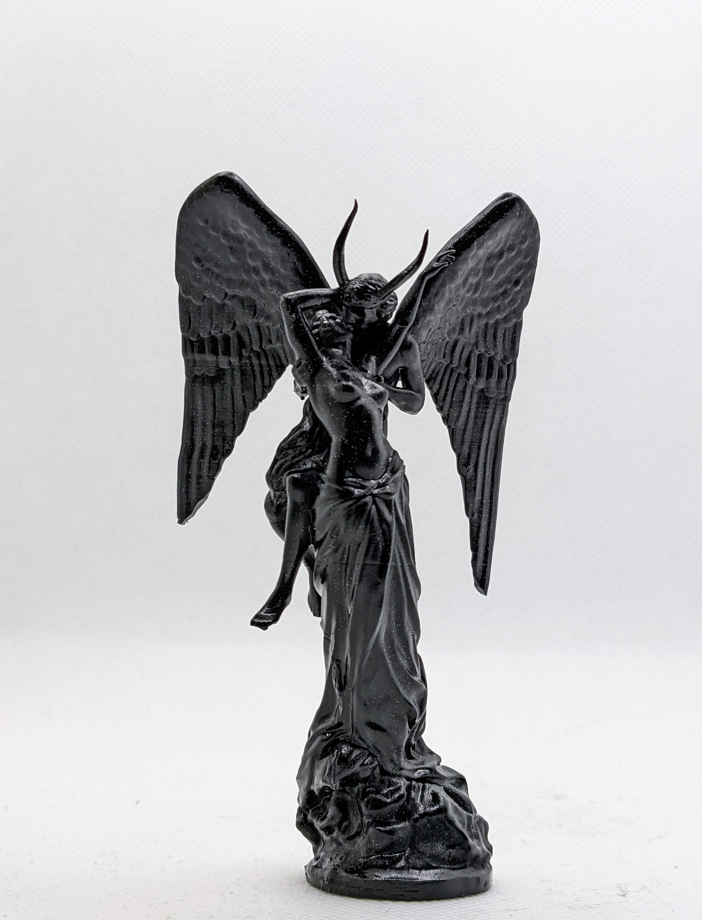 Fantasy Figure Gothic Living Deco Devil and Angel Satan - Etsy
