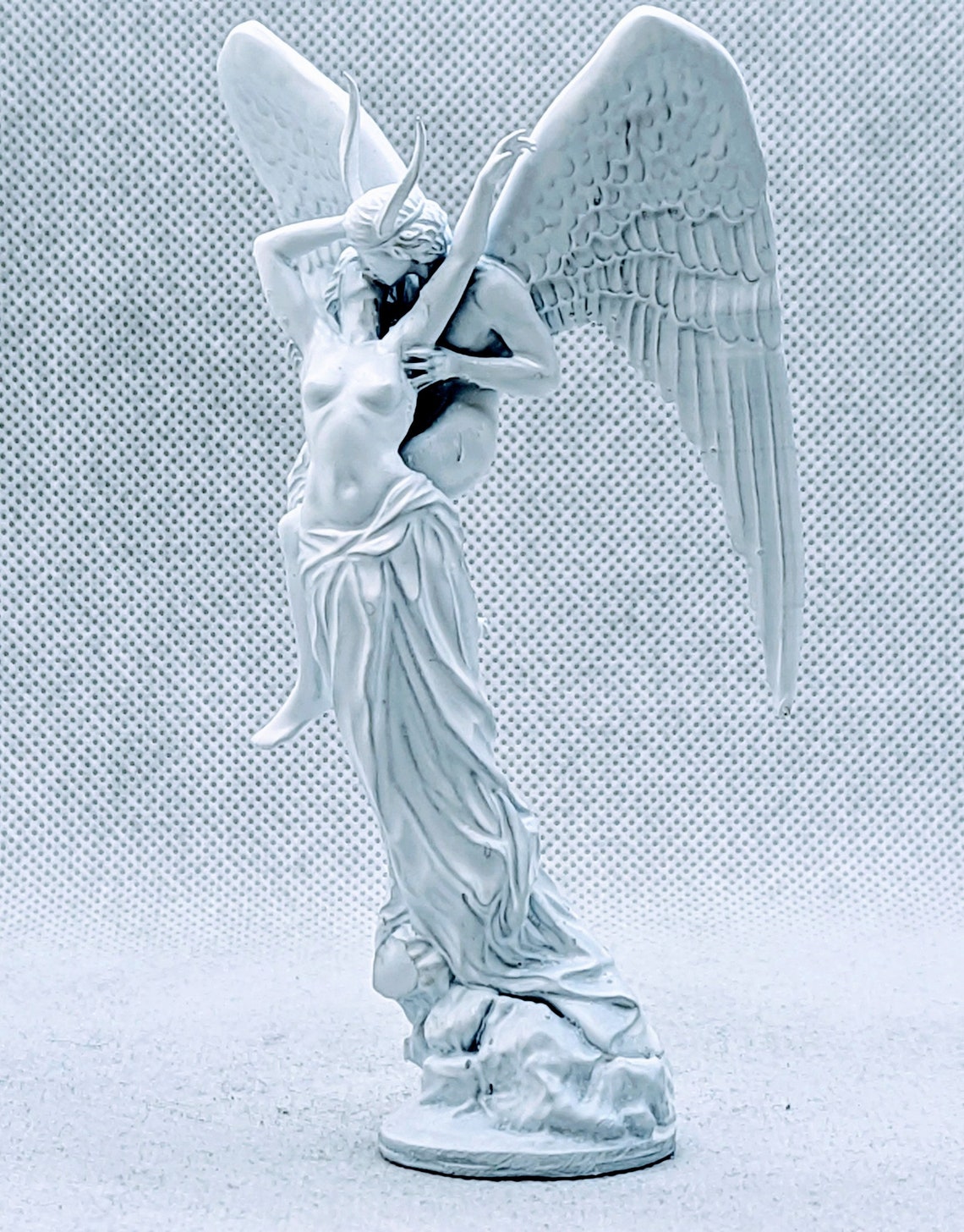 Fantasy Figure Gothic Living Deco Devil and Angel Satan - Etsy