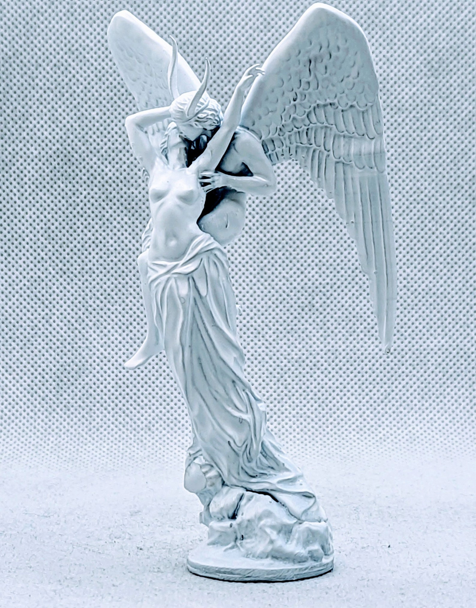 Fantasy Figure Gothic Living Deco Devil and Angel Satan - Etsy