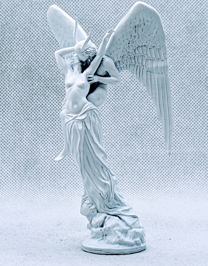 Fantasy Figure Gothic Living Deco Devil and Angel Satan - Etsy