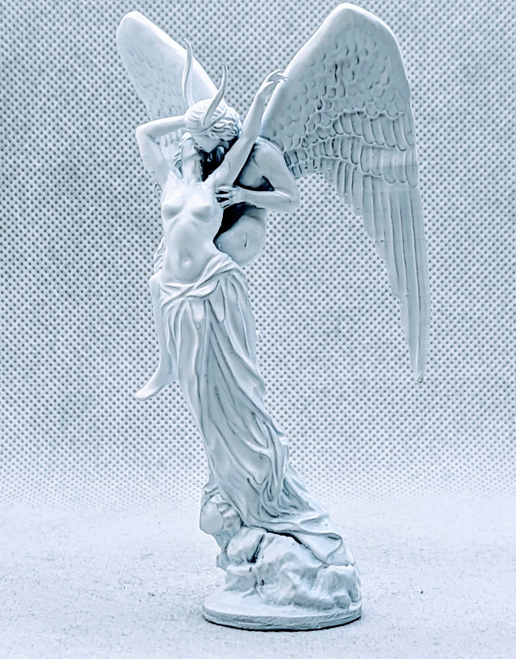 Fantasy Figure Gothic Living Deco Devil and Angel Satan - Etsy