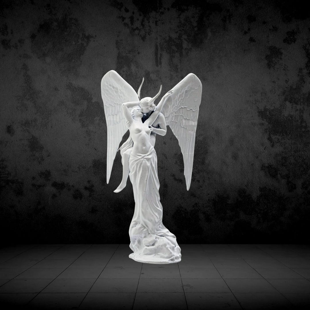 Lilith Statue – Baphomet & Gothic Decor 15 Cm for Halloween, Witch Home ...
