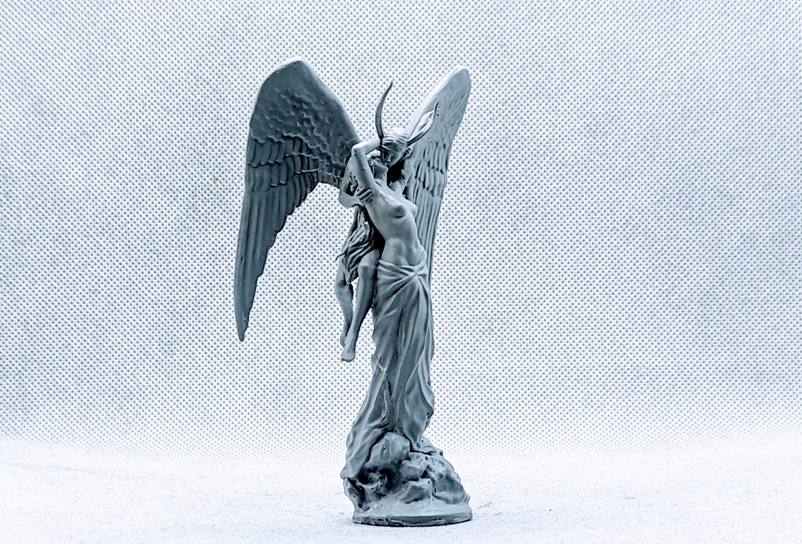 Fantasy Figure Gothic Living Deco Devil and Angel Satan - Etsy