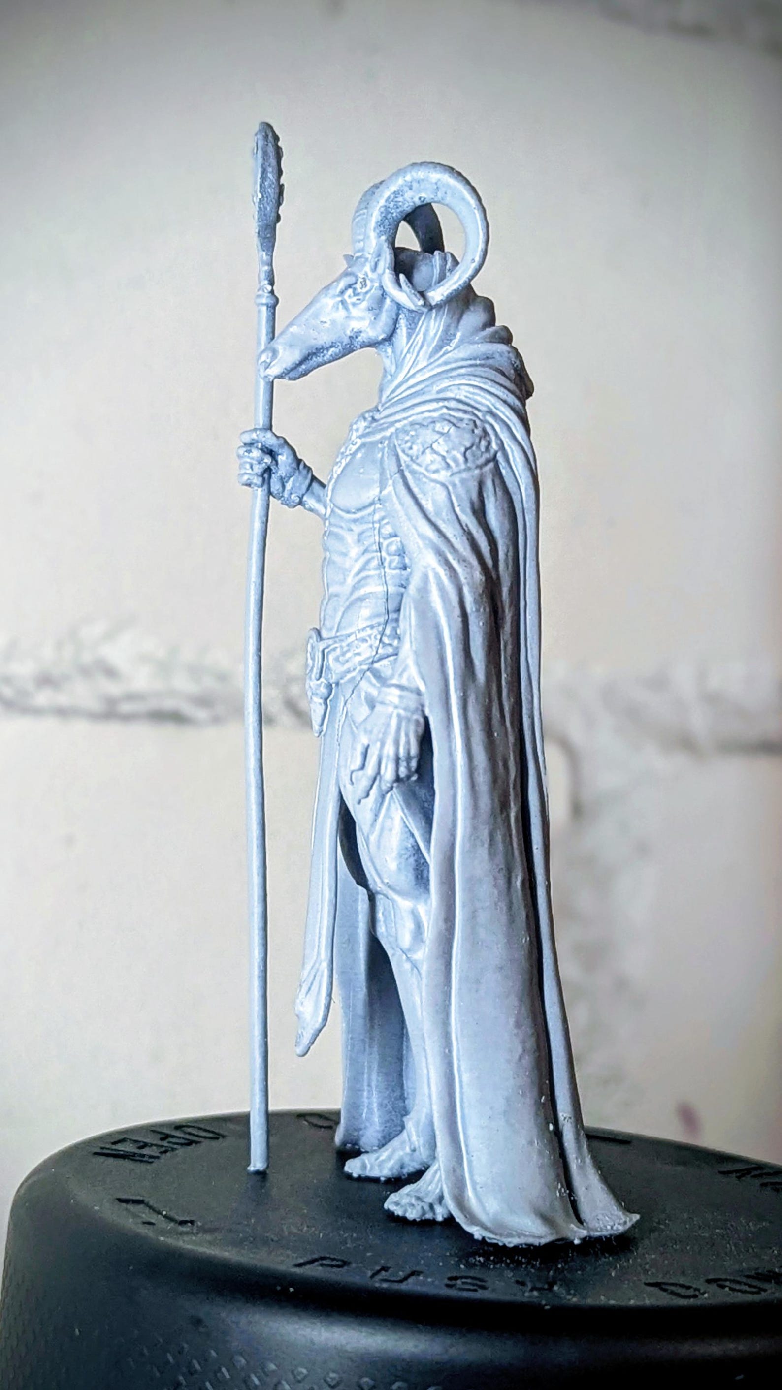 Hand-painted Baphomet Resin Figure, 125 Mm | Resin Sculpture | Mystical ...