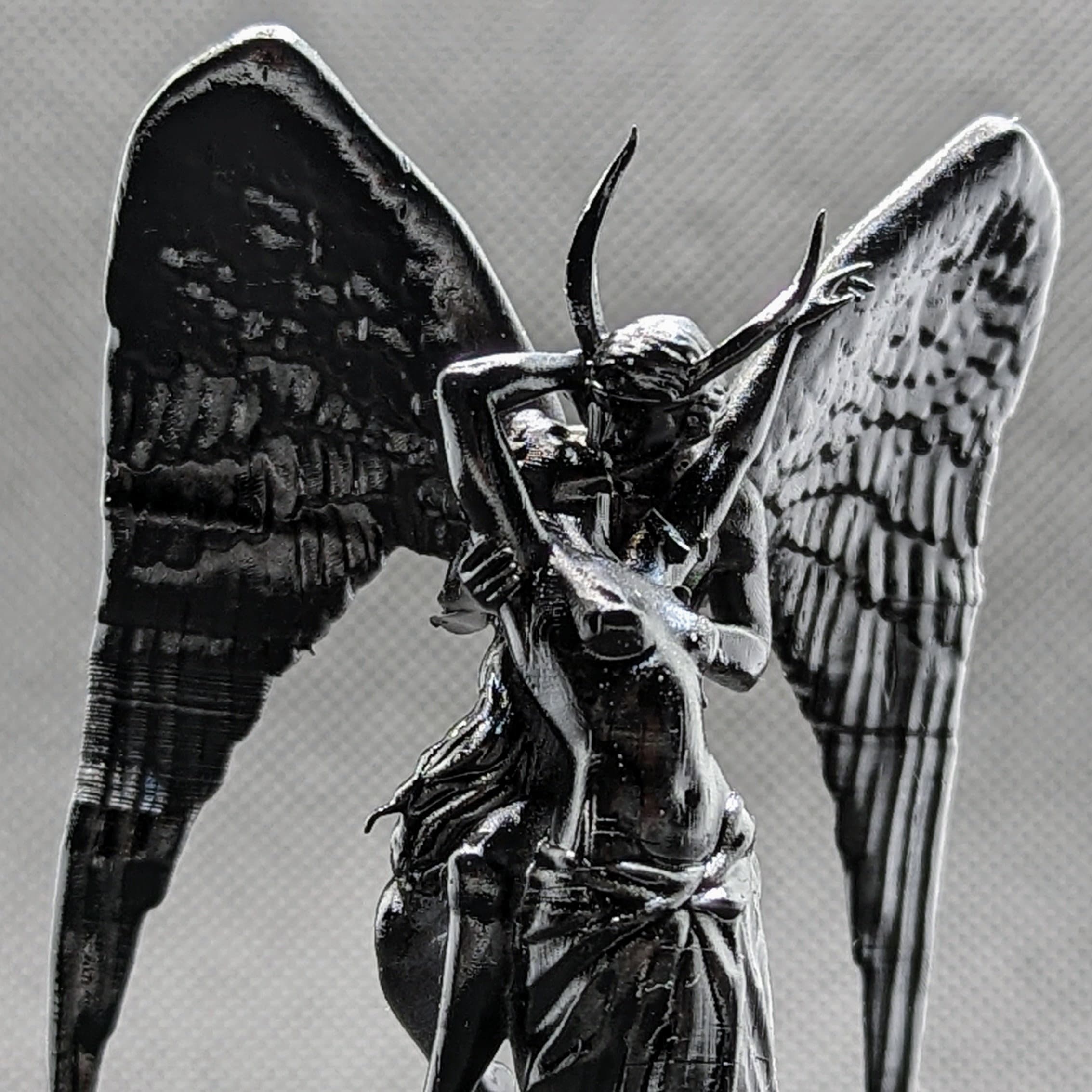 Fantasy Figure Gothic Living Deco Devil and Angel Satan - Etsy UK