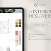 INTERIOR DESIGNER Notion Template Small Business Planner Notion ...