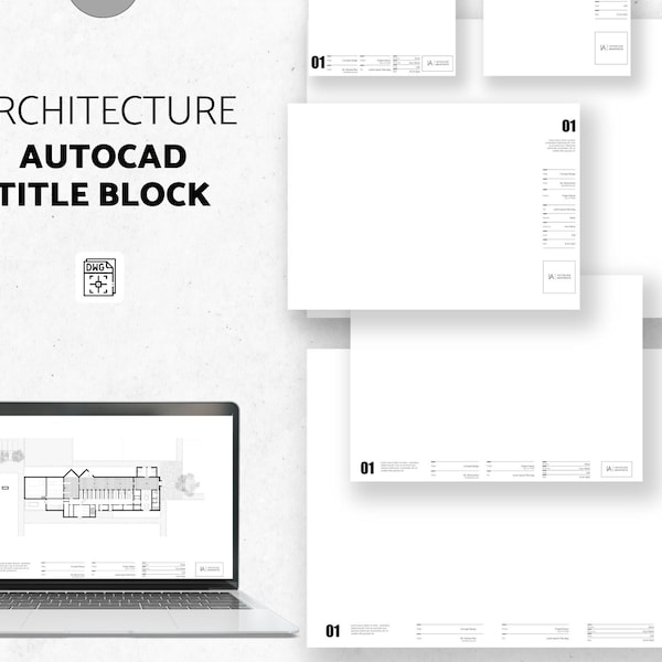 Minimalist Architect Title Block Templates Autocad Title Block Template ...