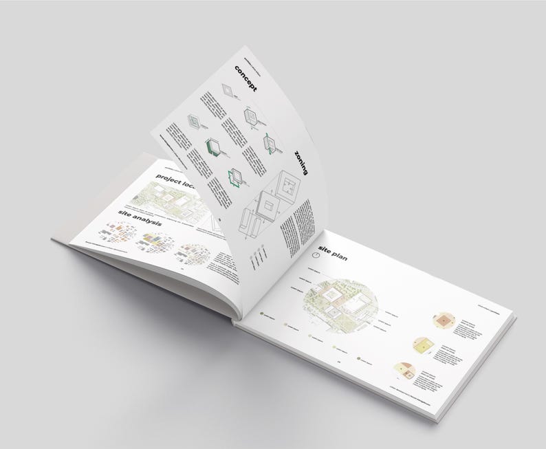 Professional Portfolio Template | Indesign Architecture Portfolio ...