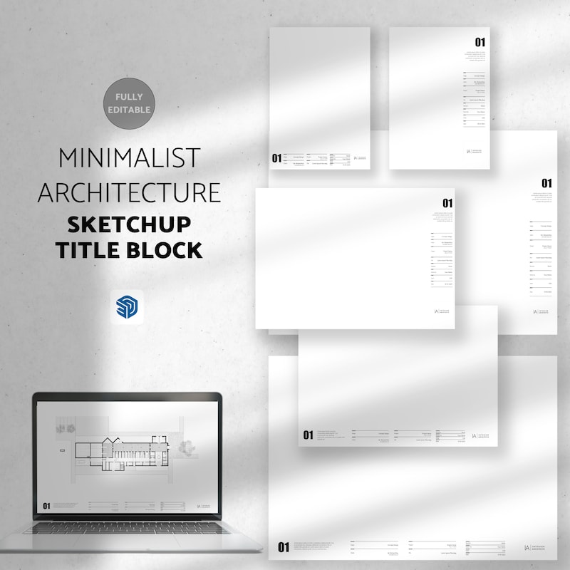 Title Block Sketchup - Etsy